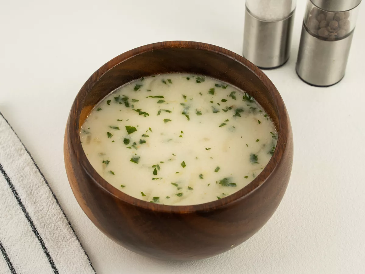 Piena zupa ar dārzeņiem